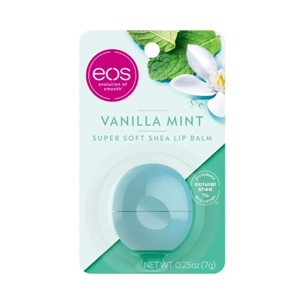 EOS Hidratante Labial - Vanilla Mint (Menta e Baunilha)7g | Shopee Brasil