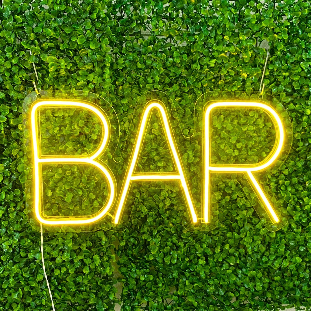 Painel Neon Led Bar Decoração, Festa | Shopee Brasil