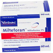 Milteforan Tratamento Leishmaniose Virbac 60ml Validade:05/2024 ...