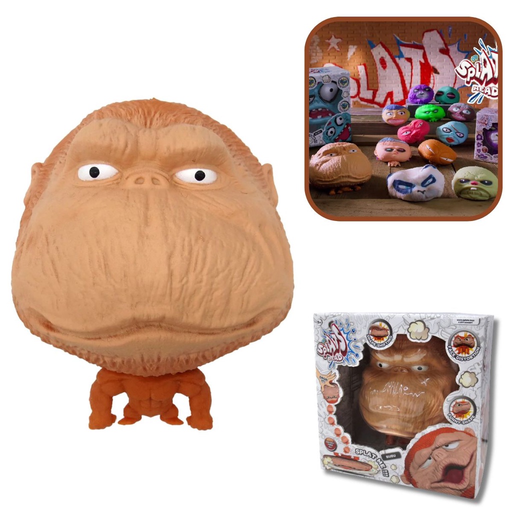 SPLATS BONECO HEAD SUNNY DE 17CM ESTICA CABECA DEFORMA 3511 | Shopee Brasil