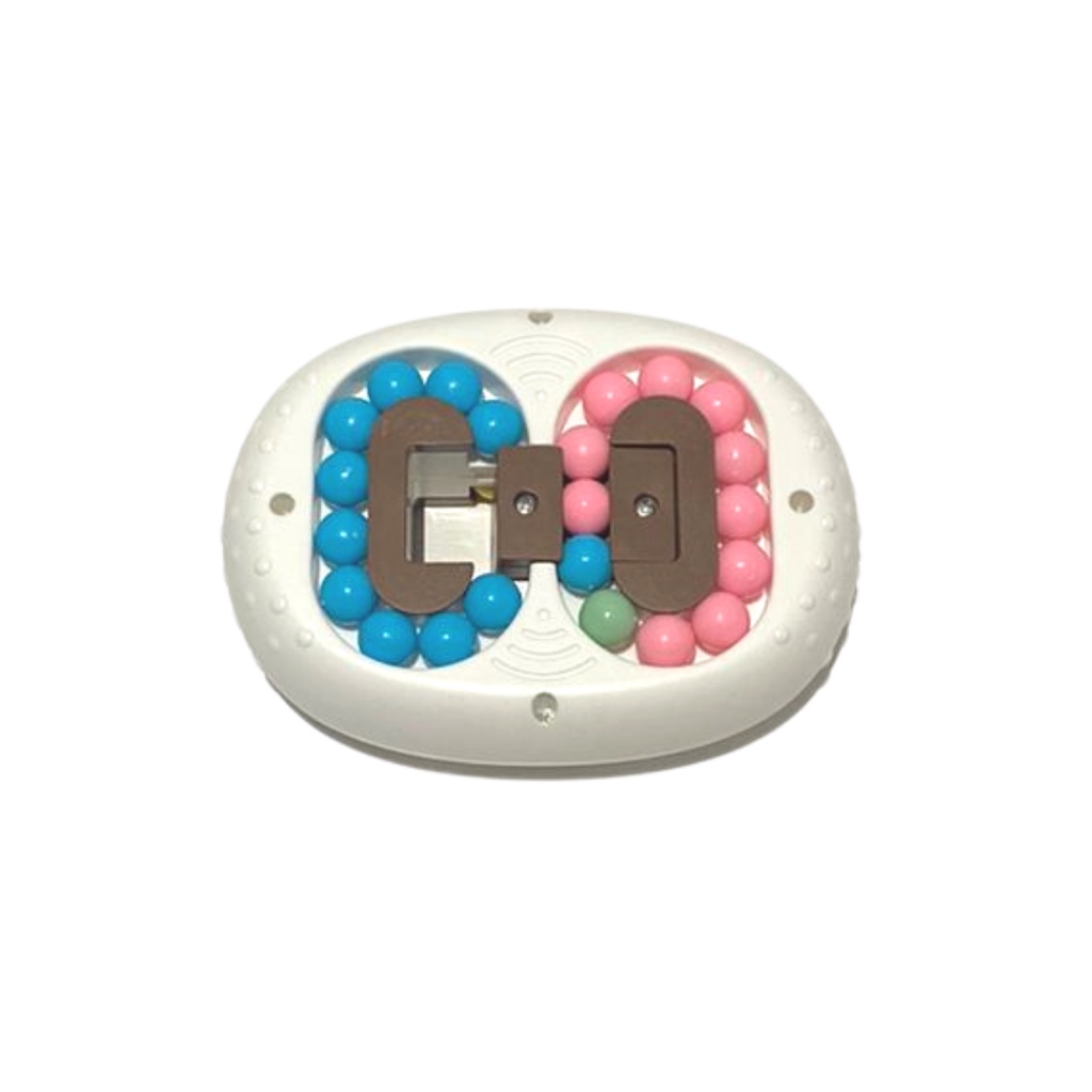 Quebra-cabeça Cubo Magico Magic Bean Rotating Puzzle IQ Ball | Shopee ...