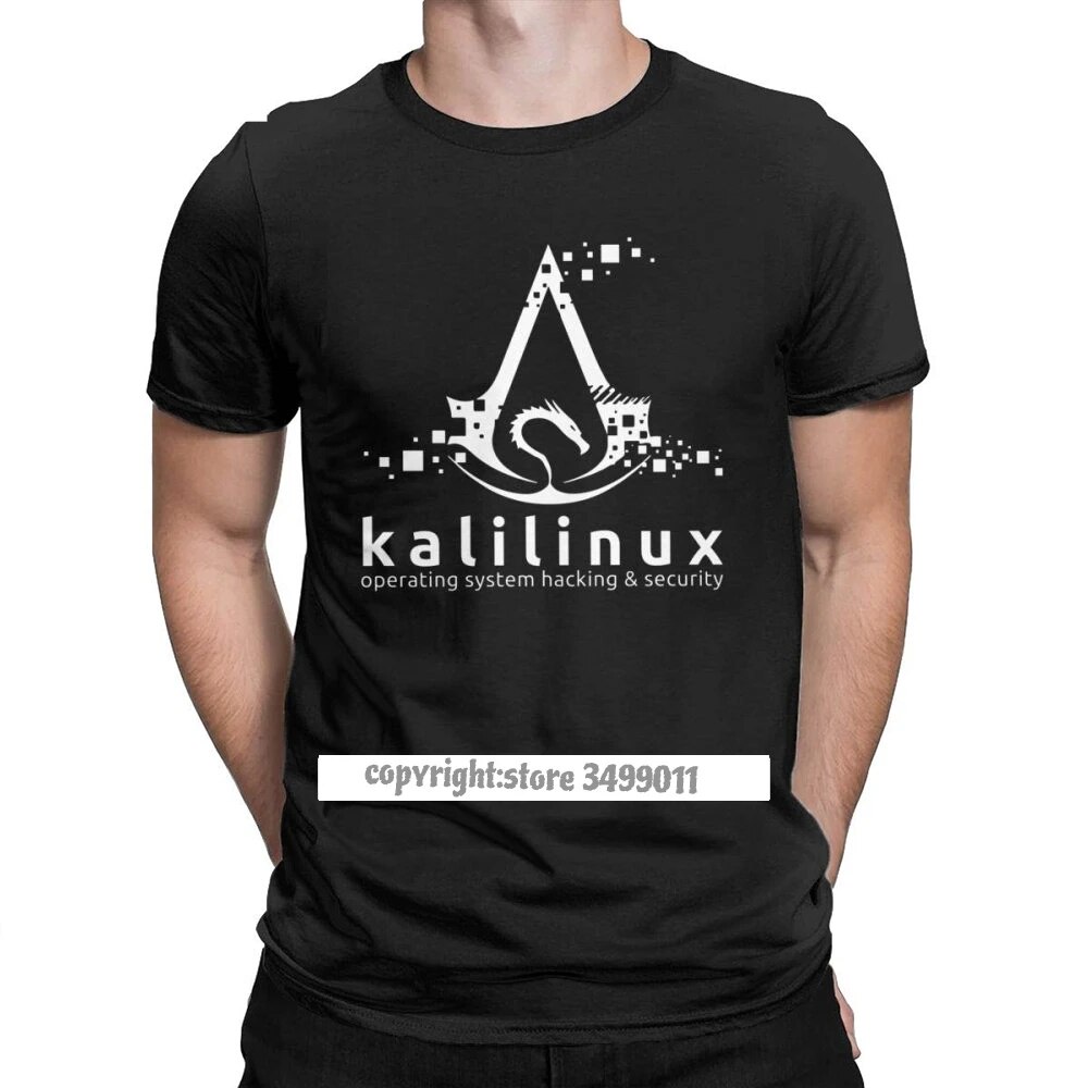Sistema Operacional Kali Linux Hacking And Security Tops T Shirt ...