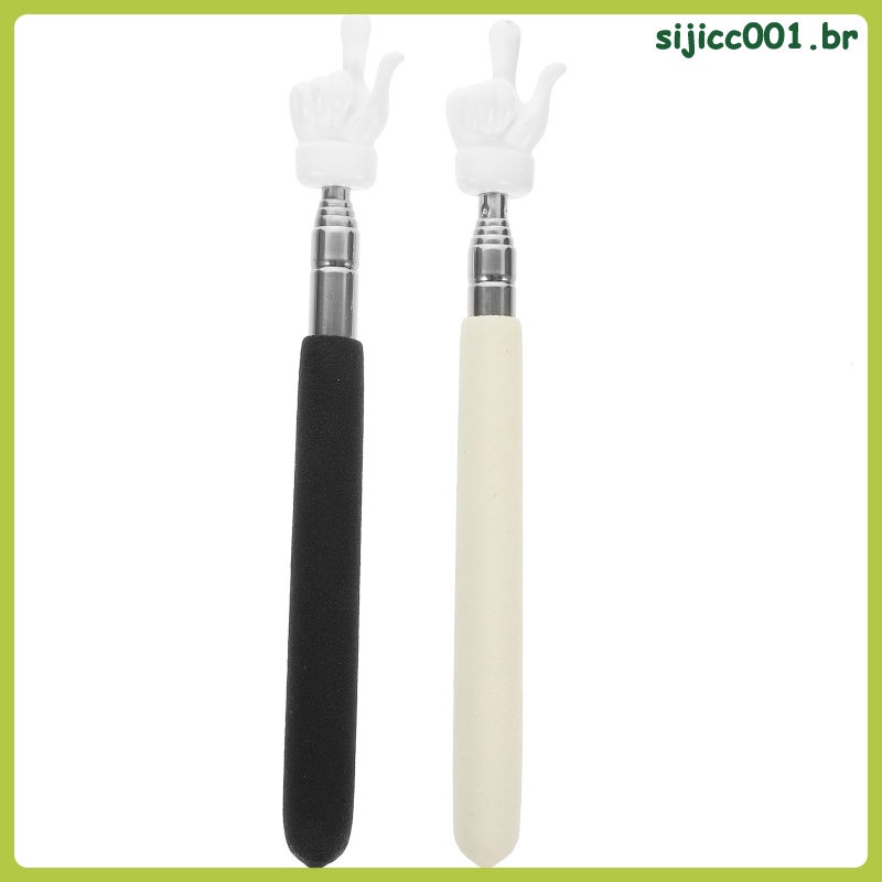 2 Pcs Extensível Blackboard Pointing Rods Professor Pointer Sticks ...