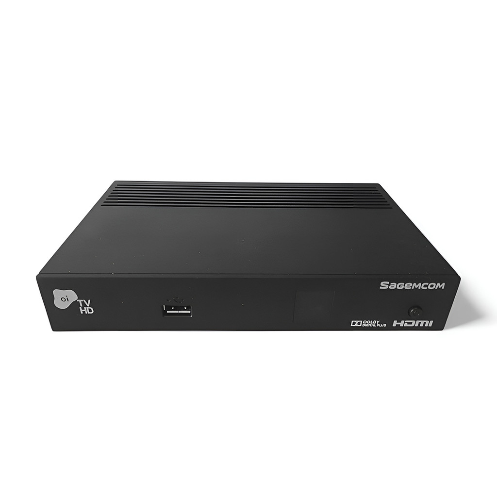 Decoder Oi TV HD Dsi83 Receptor Sagemcom de 2a Geração HDMI Controle ...