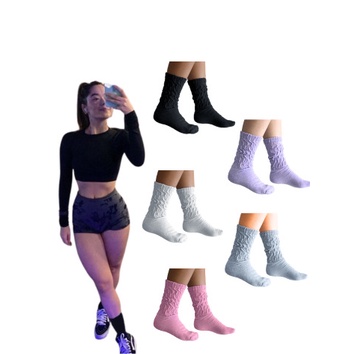 Meia Academia Feminina Kit 03 Pares Lisa Aerobica | Shopee Brasil
