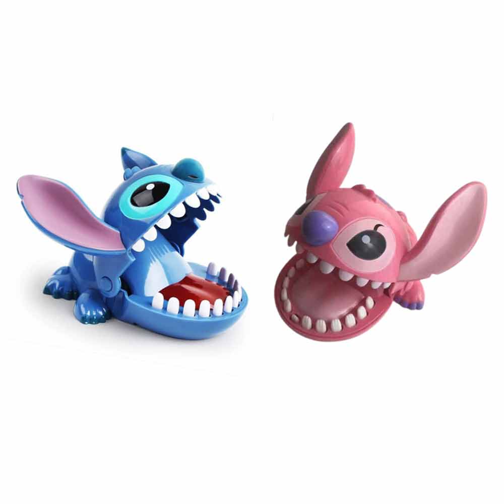 Lilo And Stitch Big Mouth Bite Finger Game Figure Tricky Prank Toy ...