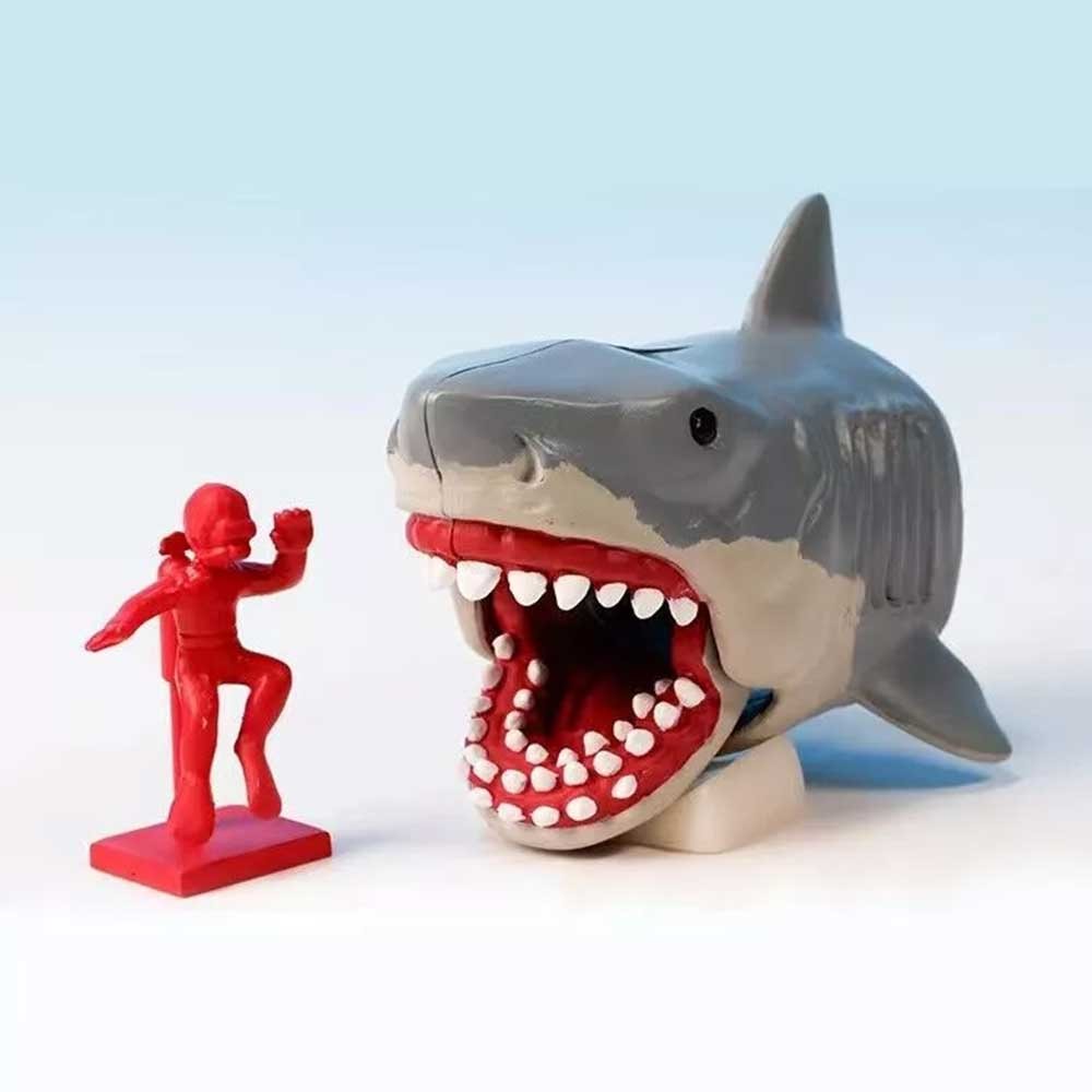 Great White Shark Movable Marine Creatures Figure Models | Shopee Brasil