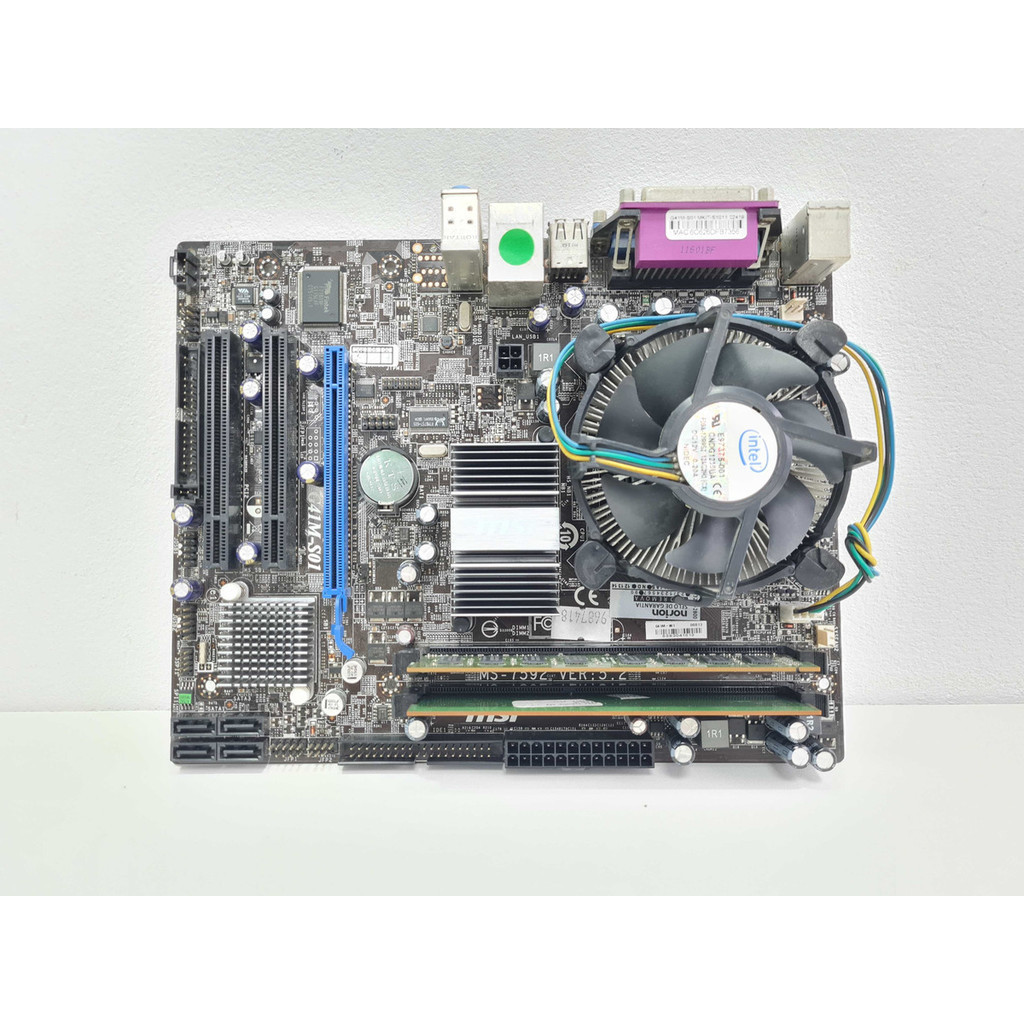 Placa Mãe Msi Ms-7592 G41m-s01 Socket 775 Ddr3 Garantia Nf | Shopee Brasil