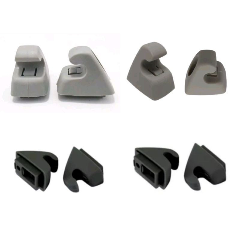 Suporte Quebra Sol Onix Tracker Cobalt Agile Par Cor Gelo Cinza Claro Grafite Preto | Shopee Brasil