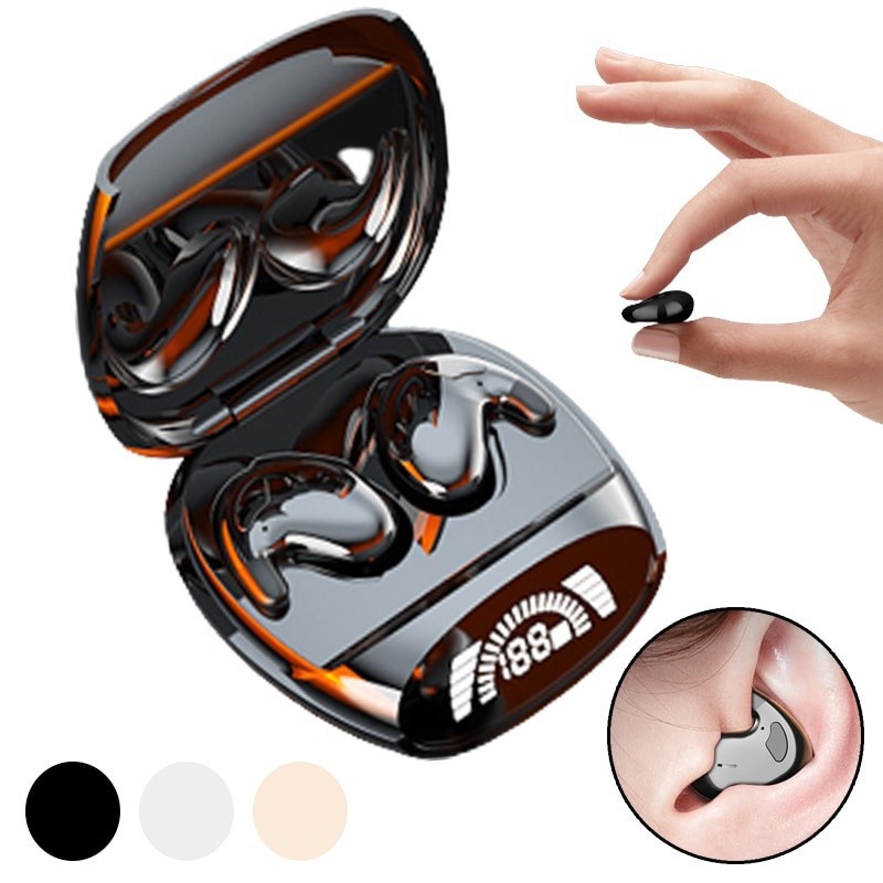 Fone De Ouvido Invisível Para Dormir Sem Fio Bluetooth 5.3 TWS Ruído ...