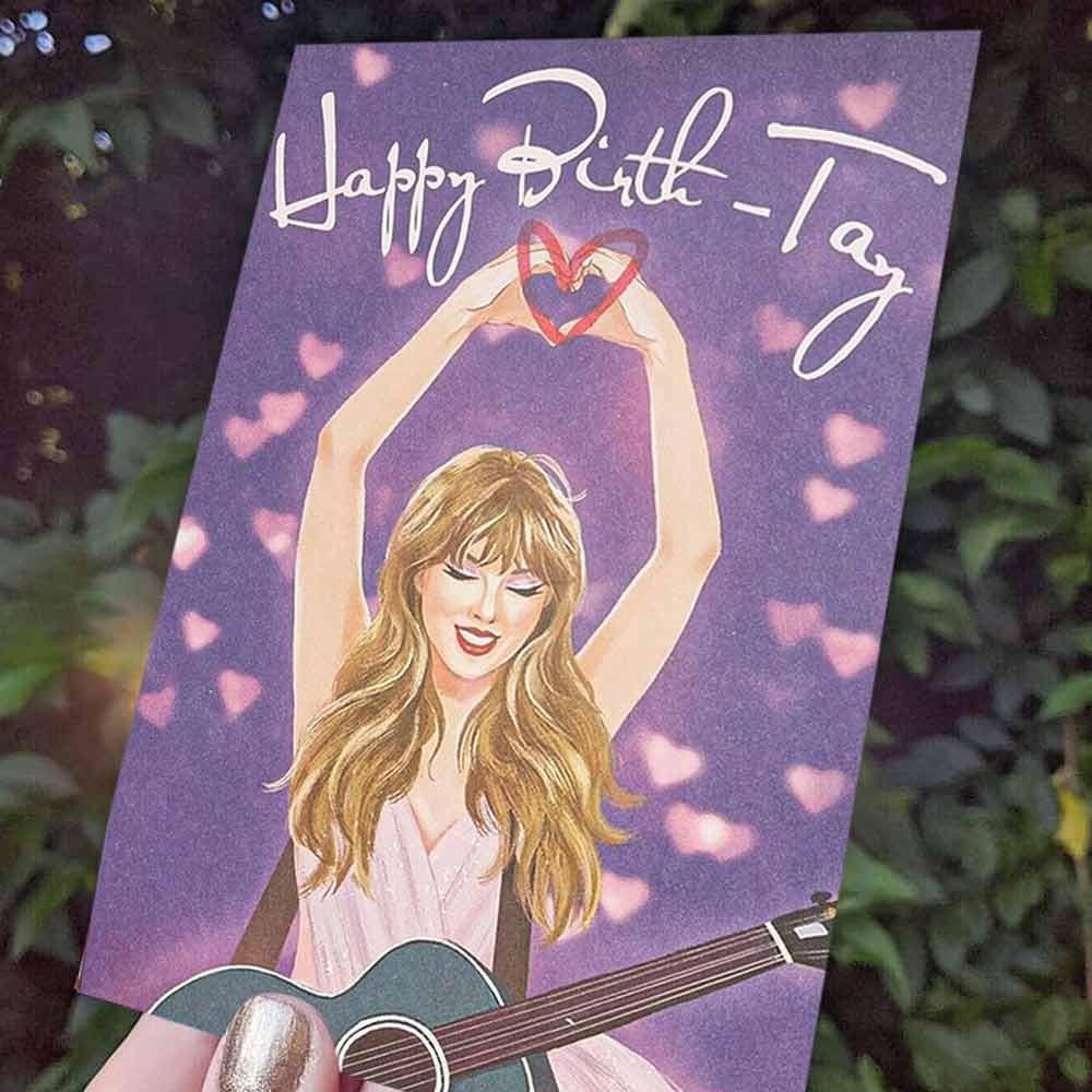 Creative 3D Taylor Swift Birthday Card Pop up Happy Birthday Card ...