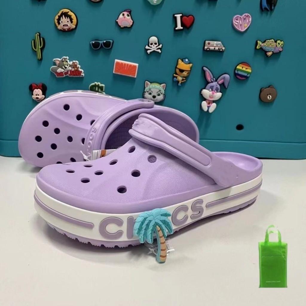 Chinelos Crocs Babuche Sandália Femininos Casual Beach Clogs Promoção ...