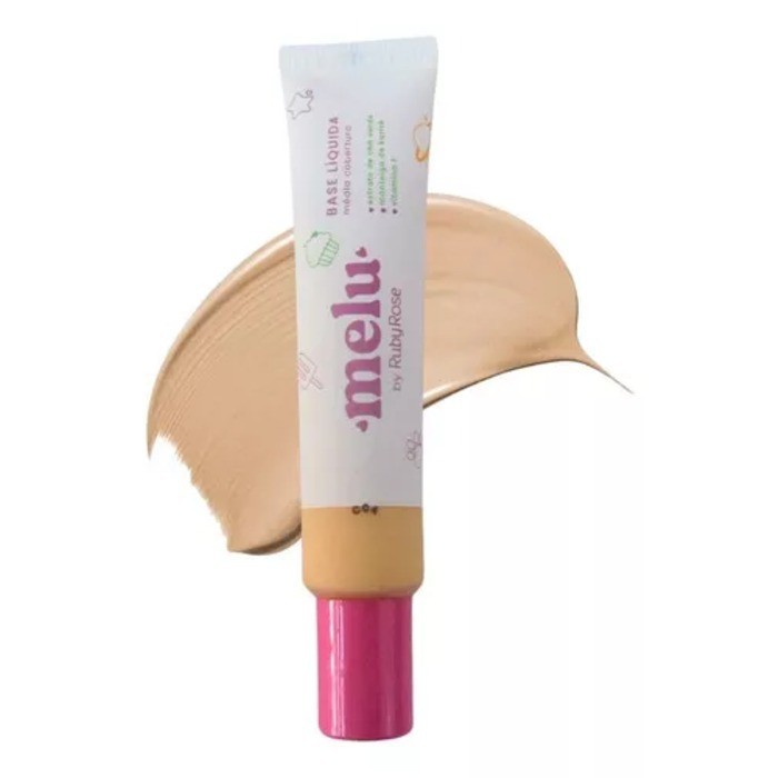 Base Líquida Melu By Ruby Rose Média Cobertura C04 | Shopee Brasil