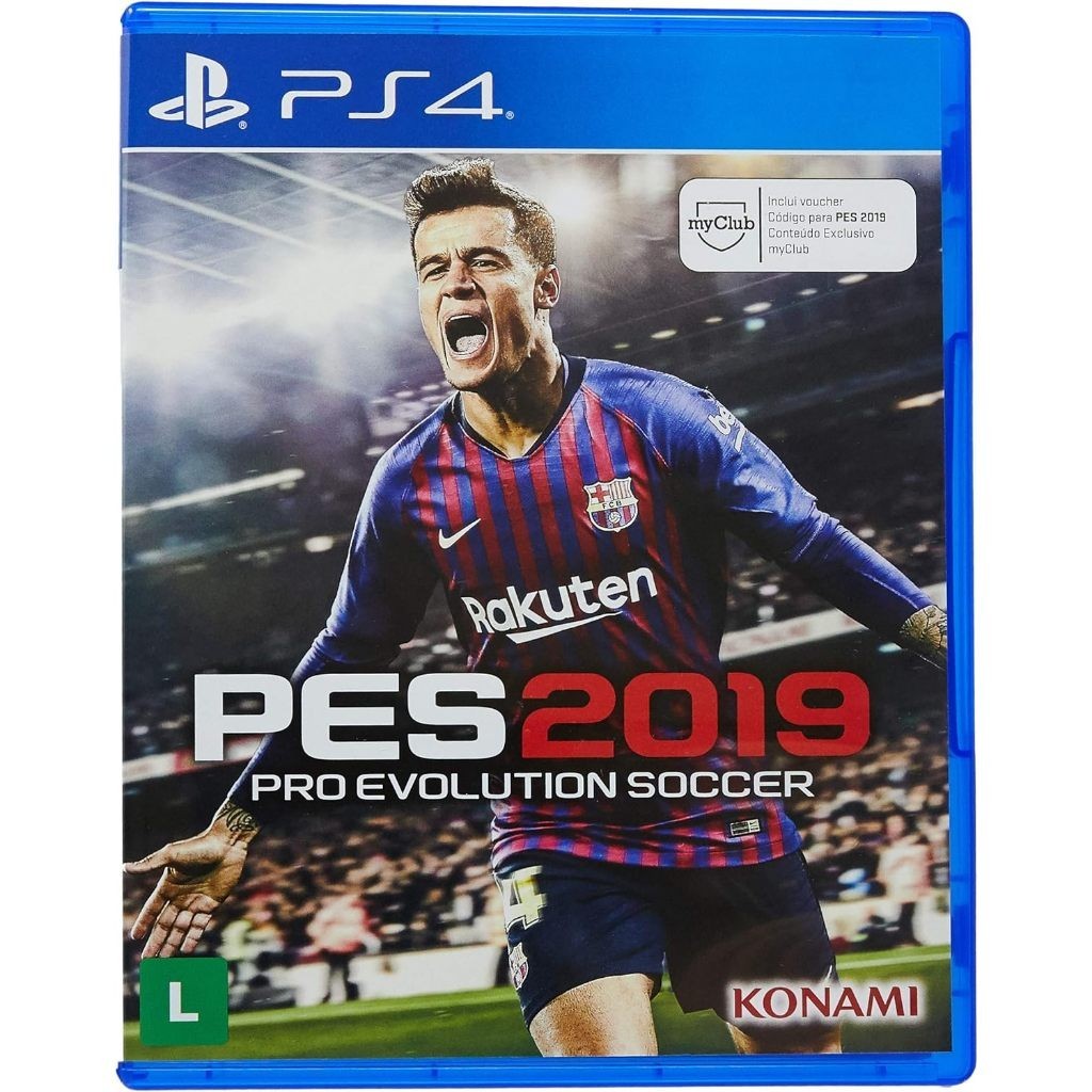Jogo PES 2019 Pro Evolution Soccer 2019 PS4 - Mídia Física | Shopee Brasil