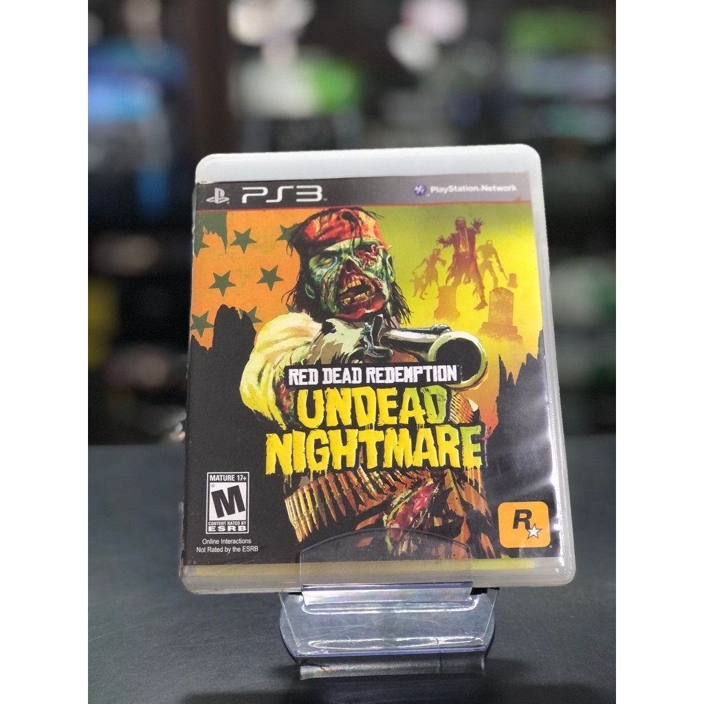 Red Dead Redemption Undead Nightmare Ps3 Midia Fisica | Shopee Brasil