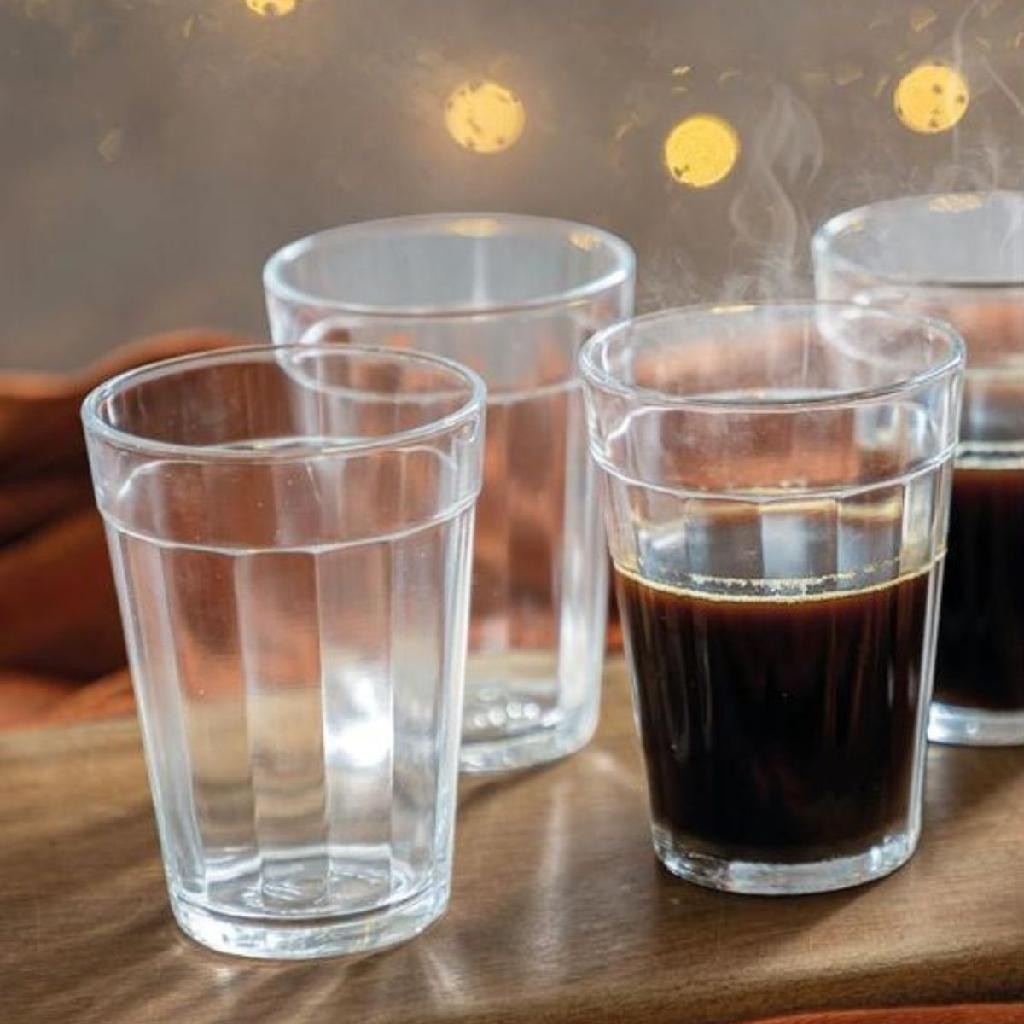 12 Copo Americano Clássico 190ML Padaria Bar Cerveja Café Pingado ...
