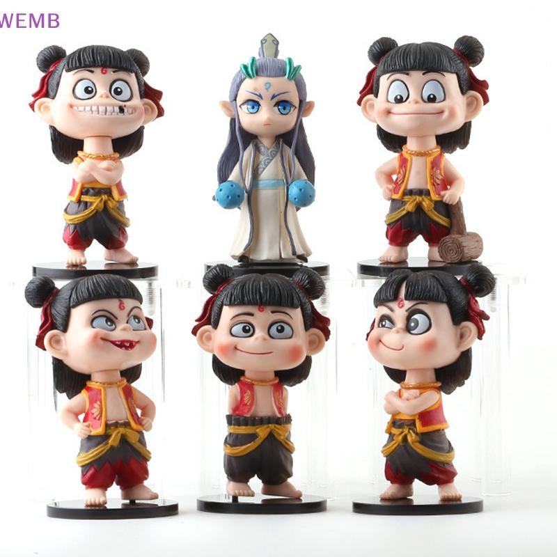 WEMB Conjunto De 6 Peças De " Nezha 2 " Modelo De Personagem De Filme ...