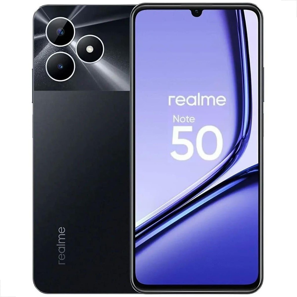 Realme Note 50 Dual SIM 64GB Preto 3GB RAM | Shopee Brasil