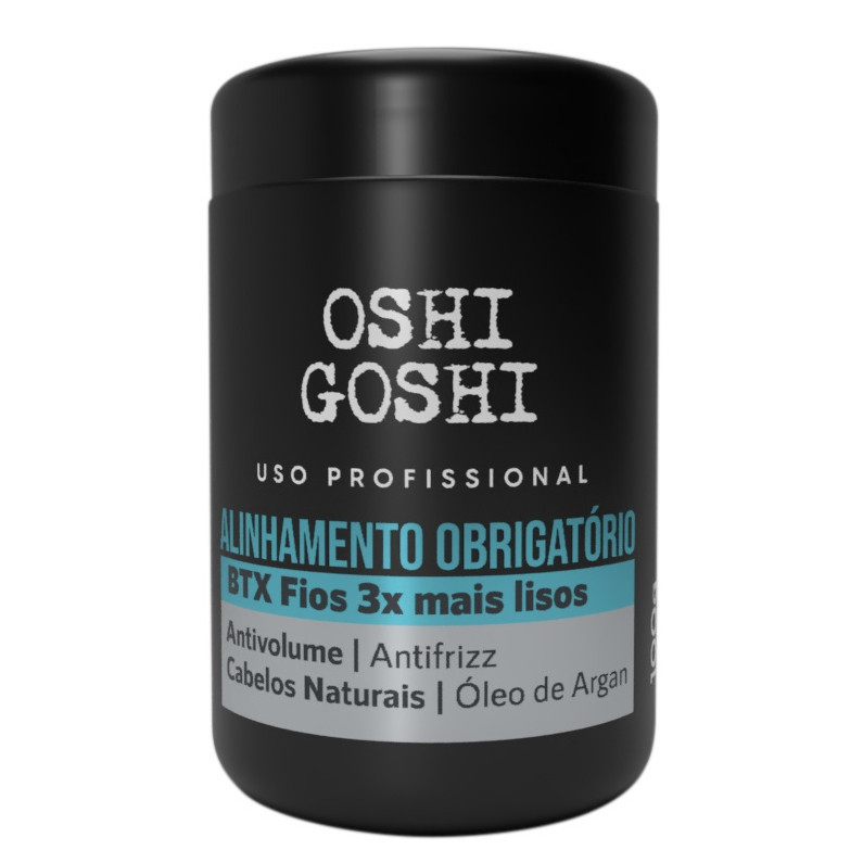 Creme B-tox Tratamento Redutor Capilar Antifrizz Oshi Goshi Alisamento ...