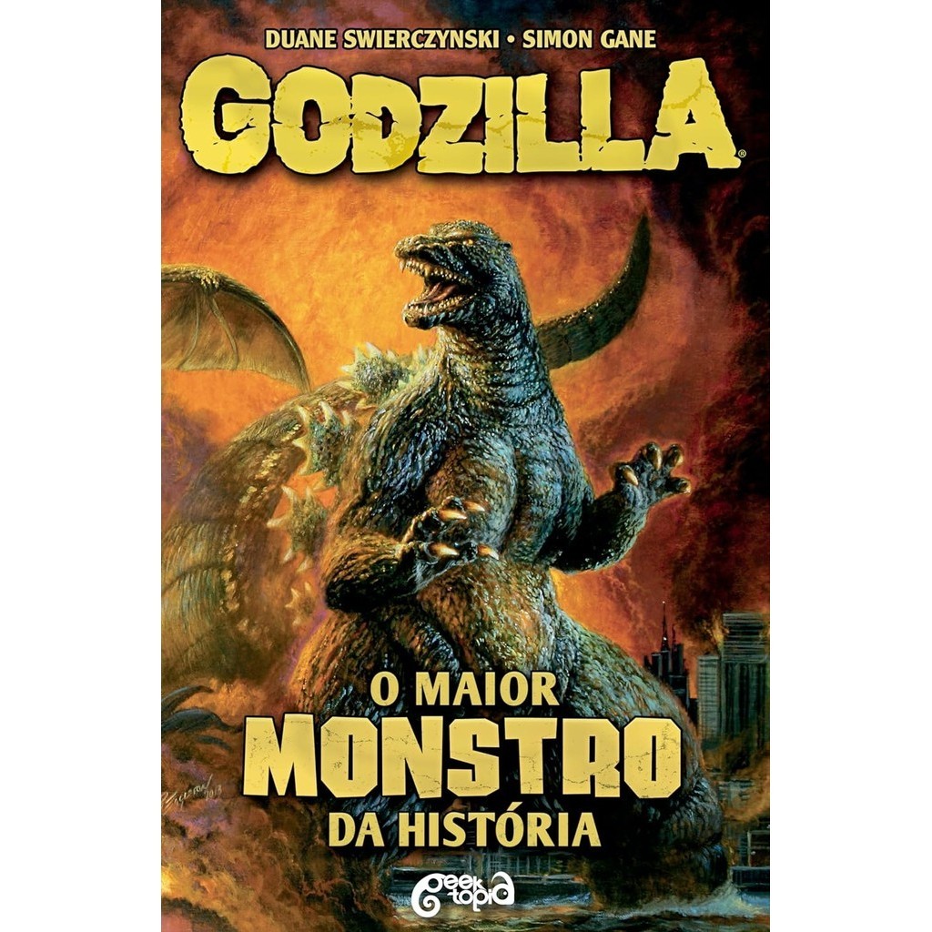 Hq Godzilla o maior monstro da história | Shopee Brasil