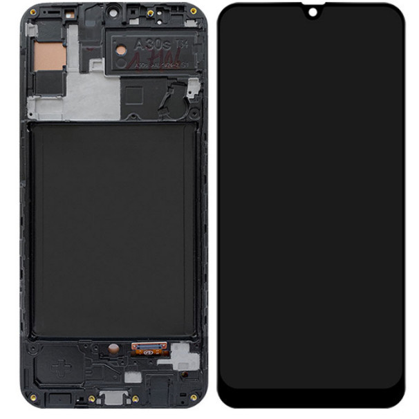 Tela Frontal Display Lcd Touch Completo Samsung A30S A307F Incell Com/Aro | Shopee Brasil