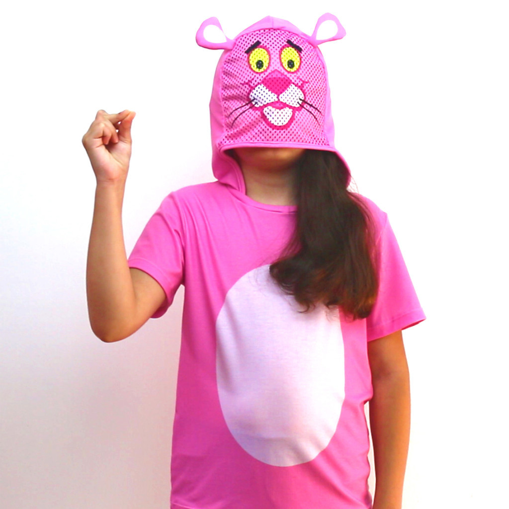 Camiseta Máscara Pantera Cor de Rosa - Isabb | Shopee Brasil