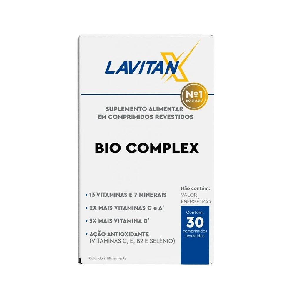Lavitan Suplemento Alimentar Bio Complex 30 Comprimidos | Shopee Brasil