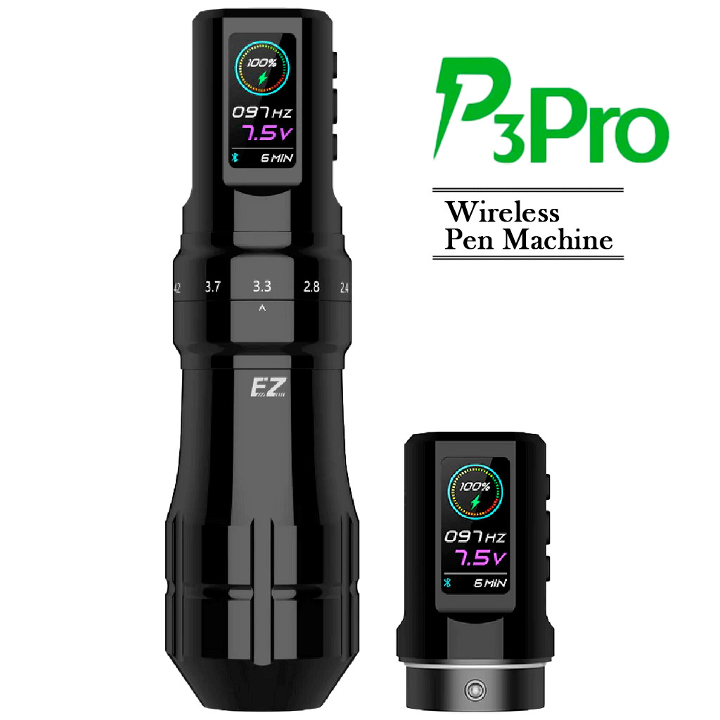 Máquina Pen Ez P3 Pro - Preta | Shopee Brasil