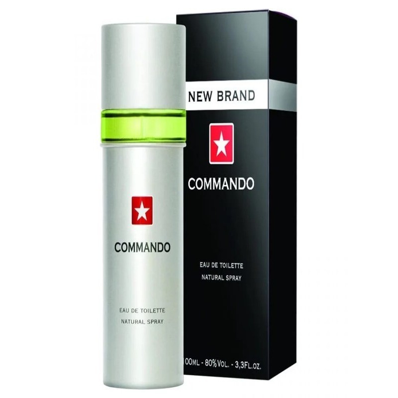 Commando For Men New Brand Eau De Toilette 100ml | Shopee Brasil