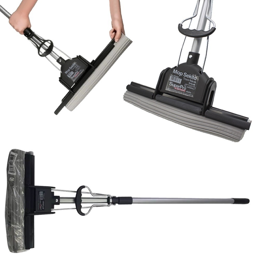 Mop Sekito pequeno base 30cm SuperPRO 9300F | Shopee Brasil
