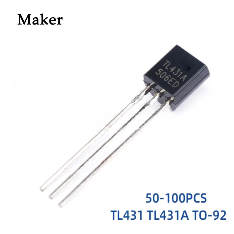 TL431 TO92 TL431A TO-92 Tubo Regulador Triodo Novo E Chipset IC | Shopee Brasil