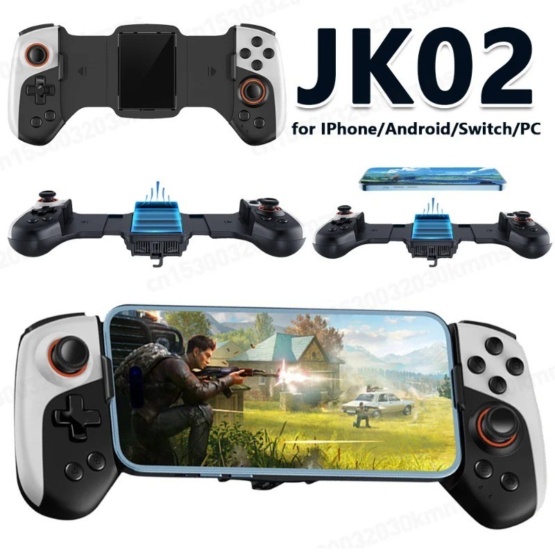 JK02 Controlador Telescópico Gamepad Radiador Semicondutor De Jogo Cabo Resfriador Para IOS ...