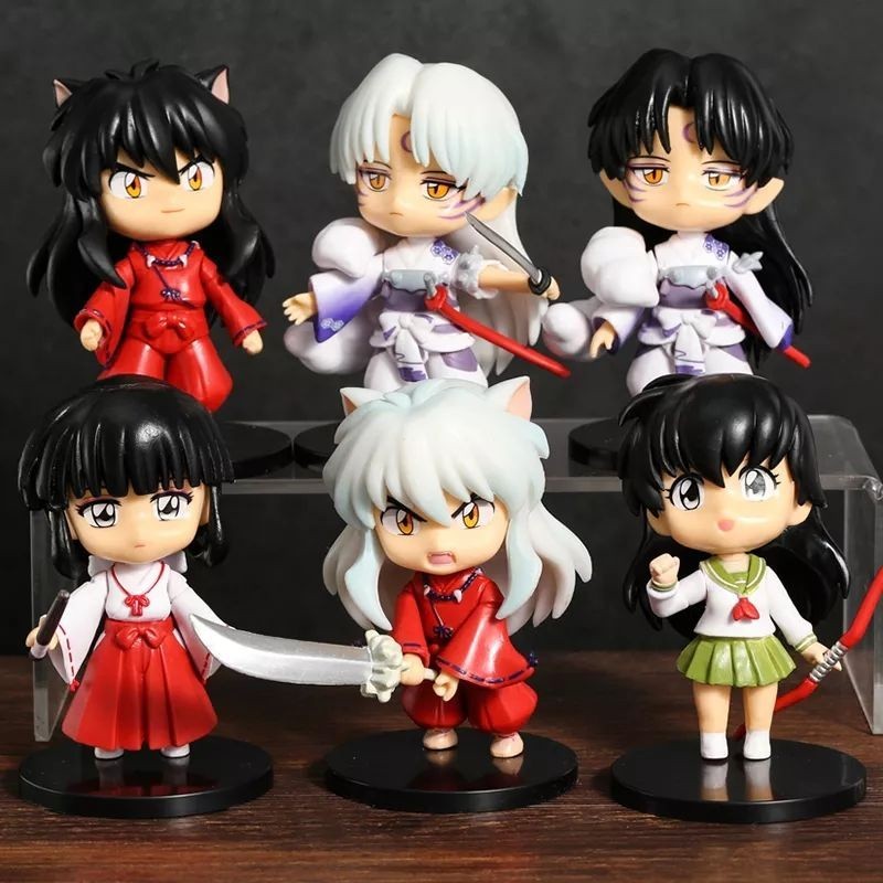Action figures anime Inuyasha - Inuyasha Sesshoumaru Kagome Miroku ...