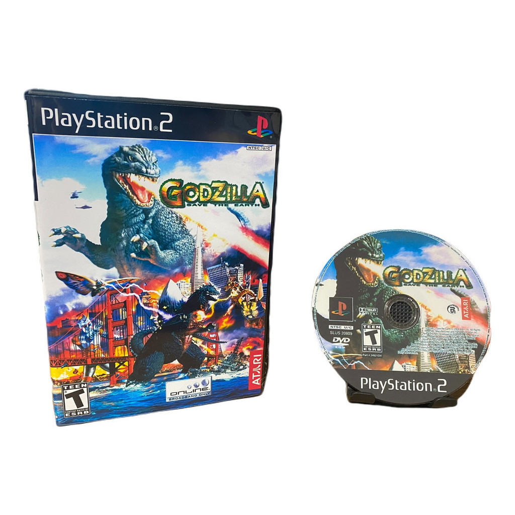 Godzilla - Save The Earth Para Ps2 | Shopee Brasil