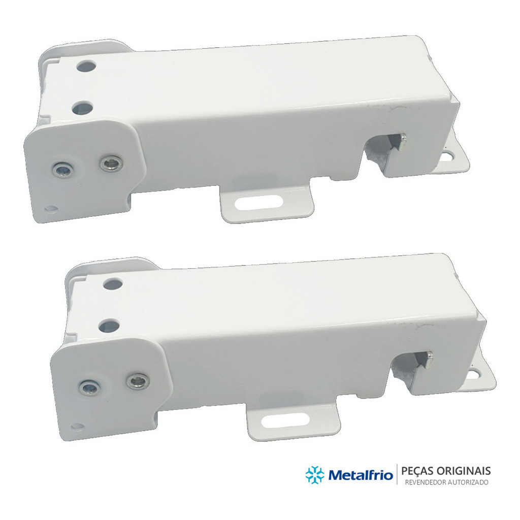 Kit 2 Dobradiças Com Mola Para Freezer Metalfrio Da170 Da420 | Shopee ...