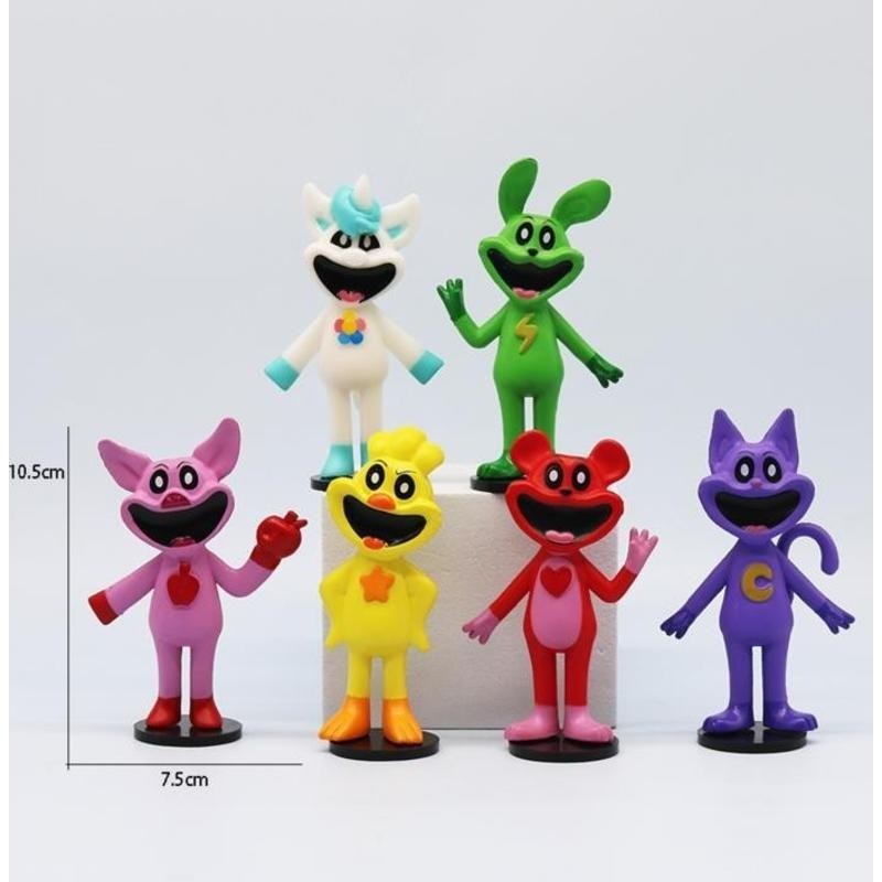 8pcs Smiling critters toy poppy playtime catnap dogday action figure ...
