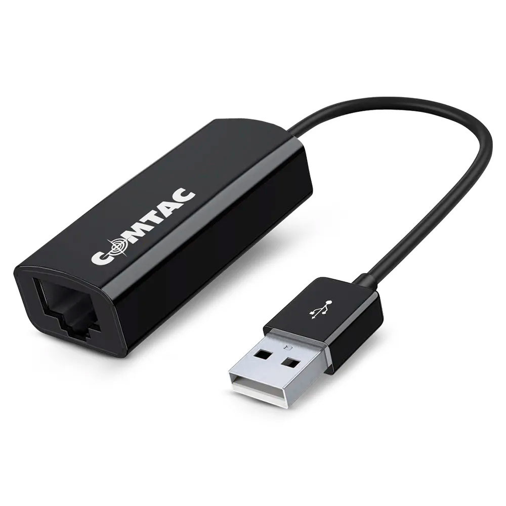 Conversor USB 2.0 para RJ45 Lan 10/100Mbps 9300 Comtac | Shopee Brasil
