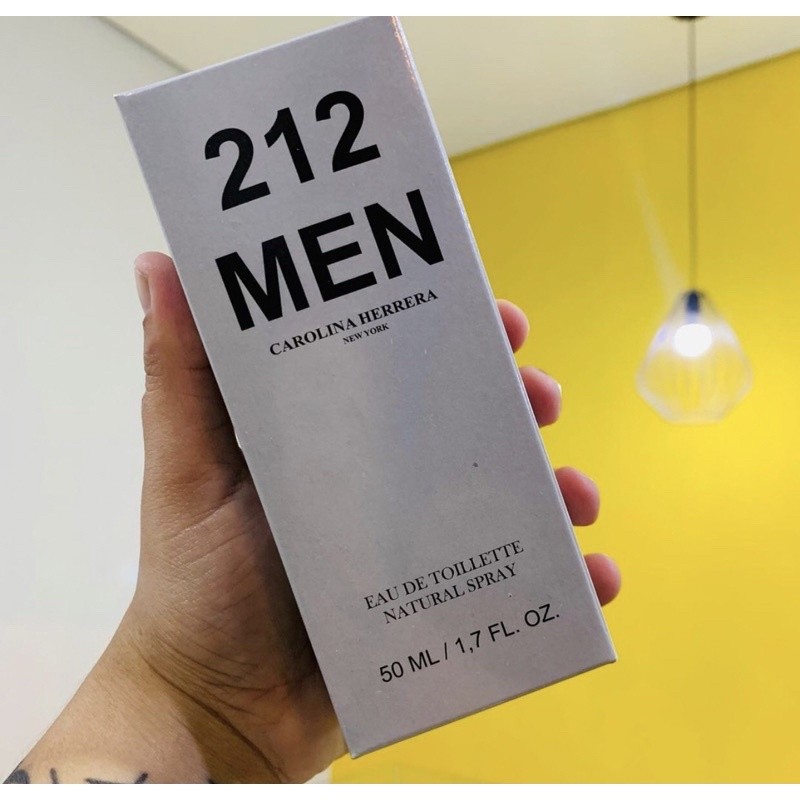 Perfume 212 MEN 50ML | Shopee Brasil