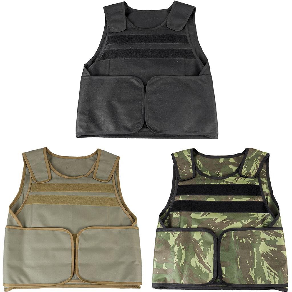 Kit Coletes Táticos Airsoft LBB Camuflado, Preto e Caqui | Shopee Brasil