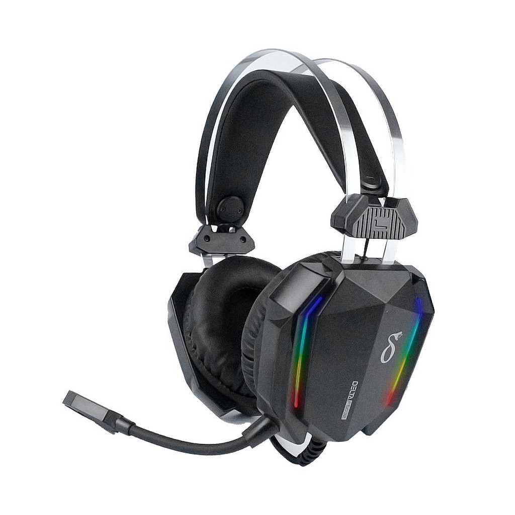 Headset Gamer Fone de Ouvido Pro Led RGB Microfone com Fio | Shopee Brasil