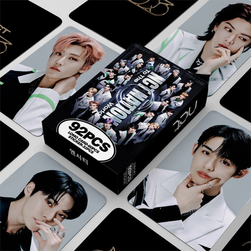 KPOP 92pcs/box NCT Photocard Álbum Da Idade Dourada LOMO Cartão Postal ...