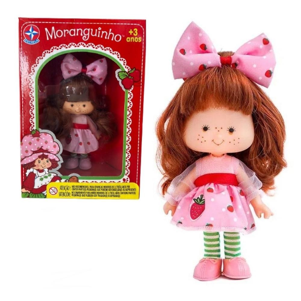 BONECA MORANGUINHO CLÁSSICA DE 1984 COLECIONADOR | Shopee Brasil