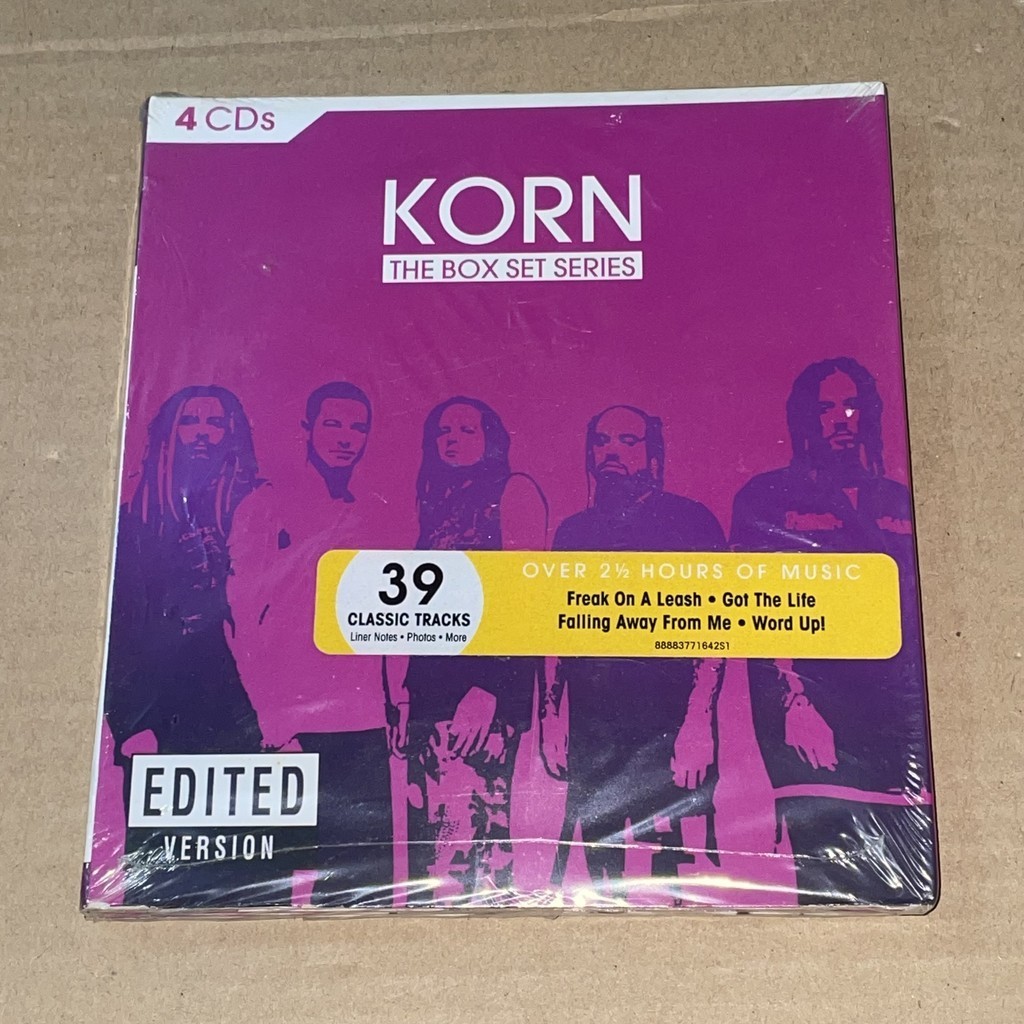 Korn The Box Set Series 4CD (Novinho Em Folha US) | Shopee Brasil