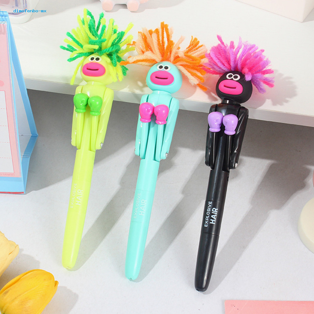 Doll Boxing Pen Ballpoint Interactive Smooth Writing Fun Decompression ...