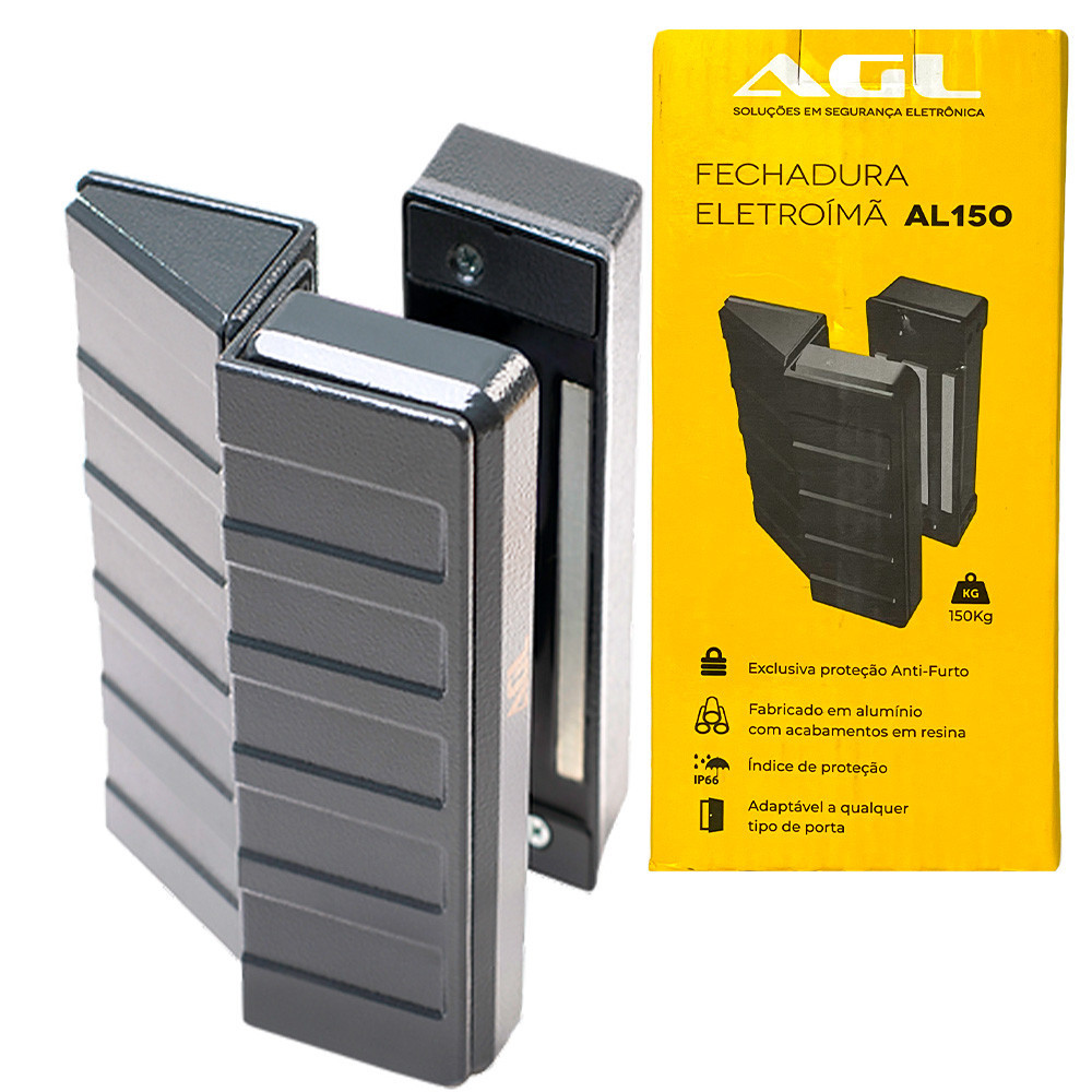 Fechadura Eletroima AL150 AGL | Shopee Brasil