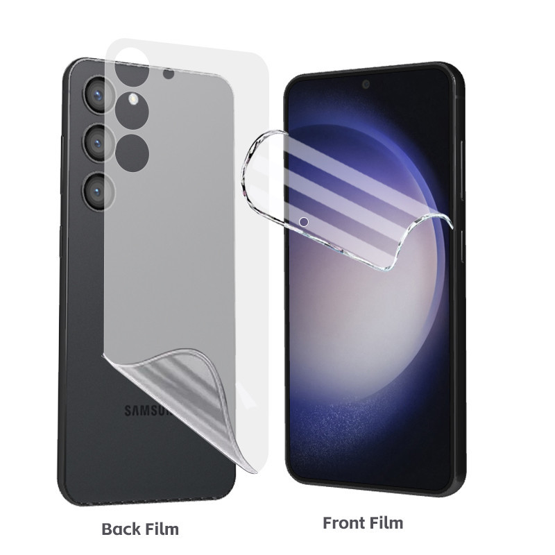 Filme Hidrogel Frontal/Traseiro Para Samsung Galaxy A35 A55 A25 A15 A14 5G A05S A05 A73 A42 5G ...