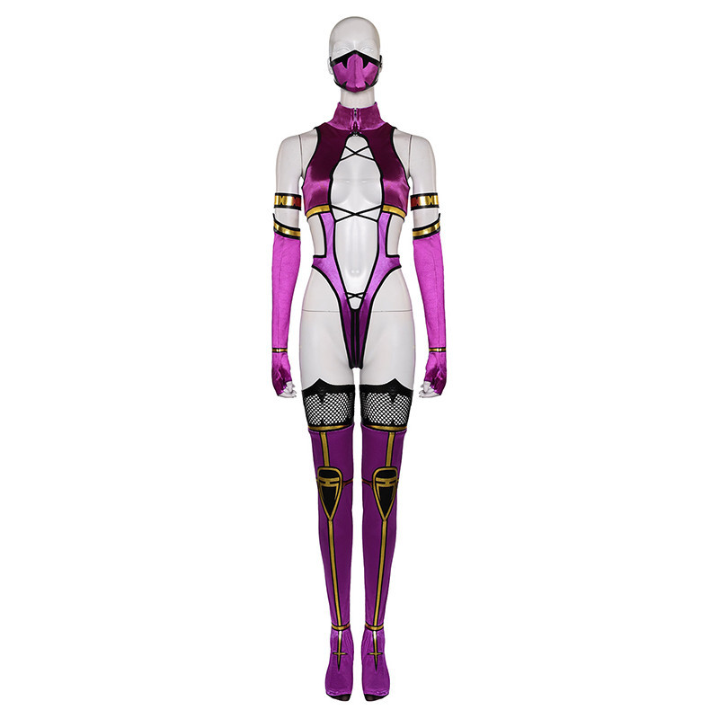 MK9 Mortal Kombat mileena Cosplay Traje De Carnaval De Halloween 9 ...