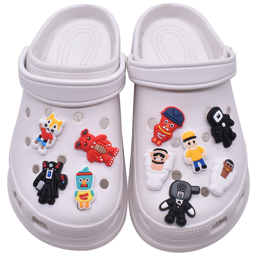 Desenho Animado Skibidi Toilet Jibitz Croc Speakerman croc Decoração ...