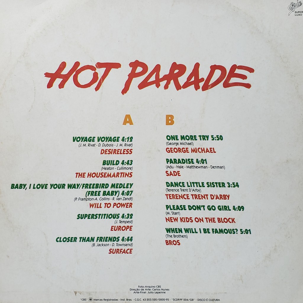 Lp Hot Parade | Shopee Brasil