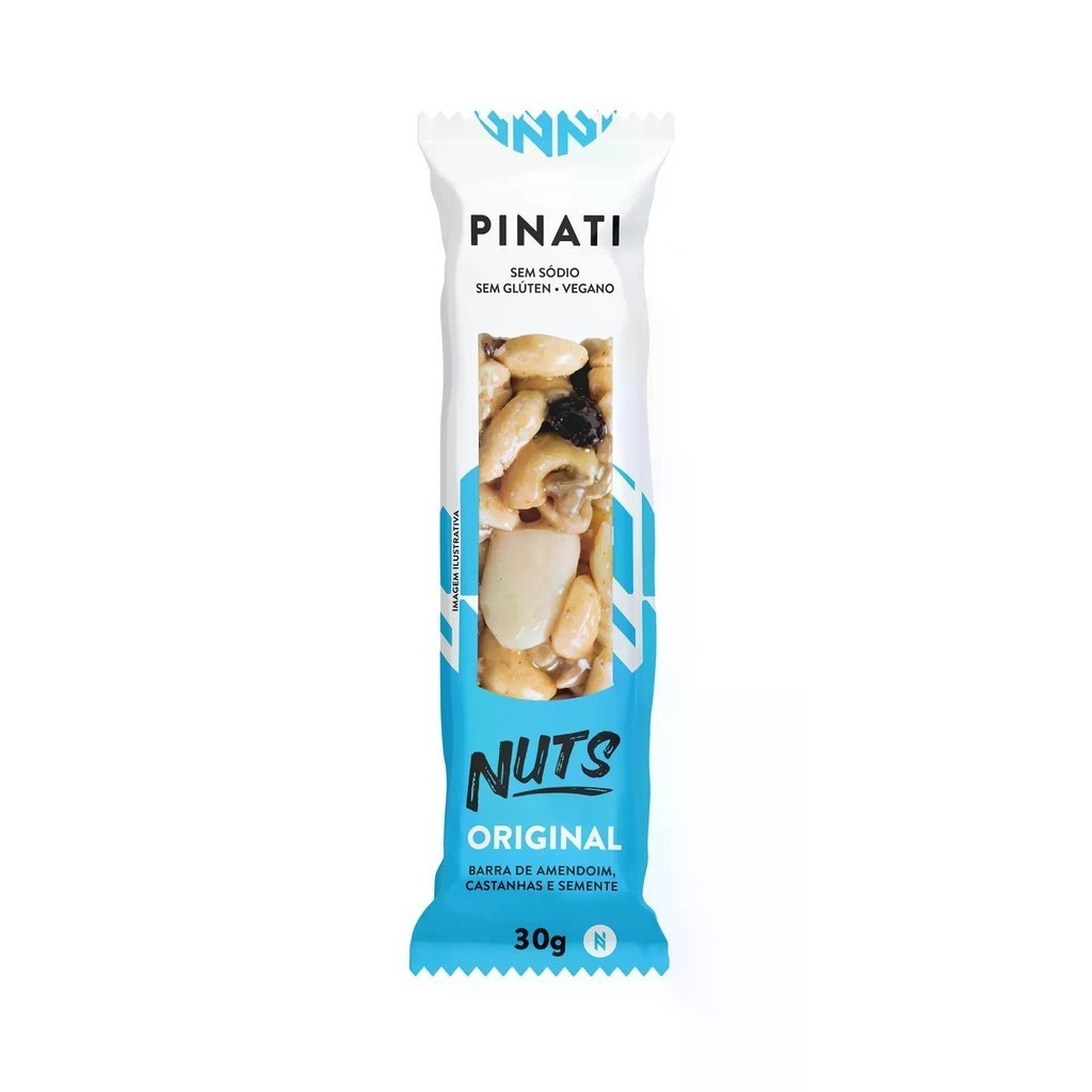 Barrinha de Nuts Pinati Original 30g | Shopee Brasil